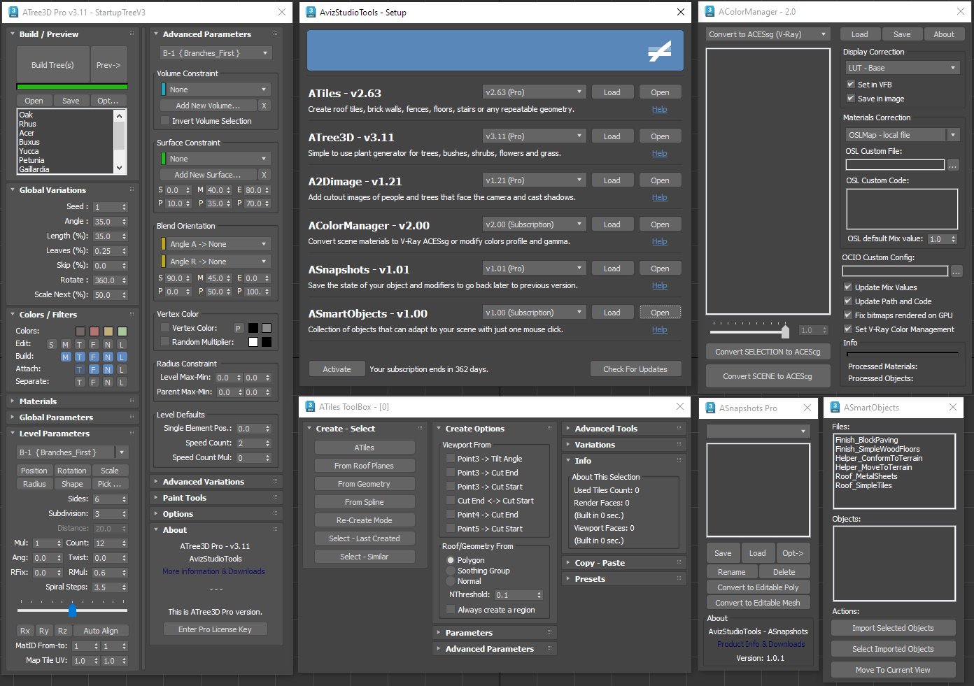 All Our Tools in One Place – Aviz Studio Ltd.